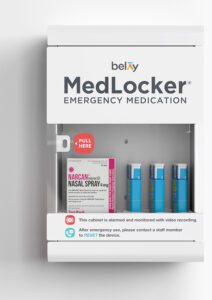 MedLocker® by Belay: Smart Station for Emergency Medications.